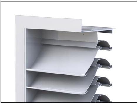 Irish Vent. HLP80 High Performance Louvres